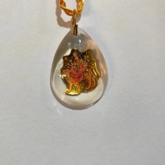 Accessories | Mata Ji Locket With Gold Chain For Men And Women Goddess ...